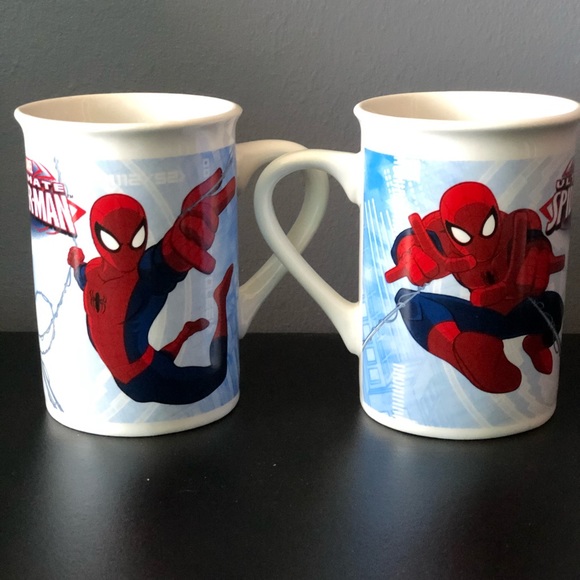 Marvel | Kitchen | Spiderman Coffee Mug Set | Poshmark